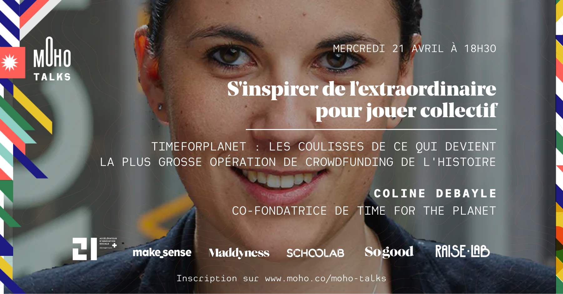 Coline Debayle "Dans les coulisses (incroyables) de TimeForPlanet" - MoHo